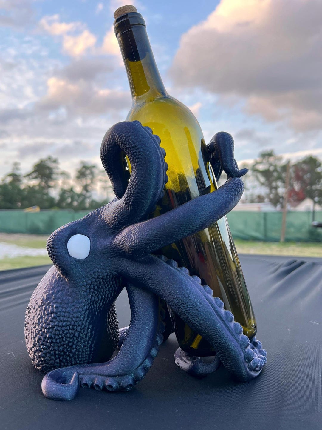 Octopus Wine Bottle Holder - Etsy
