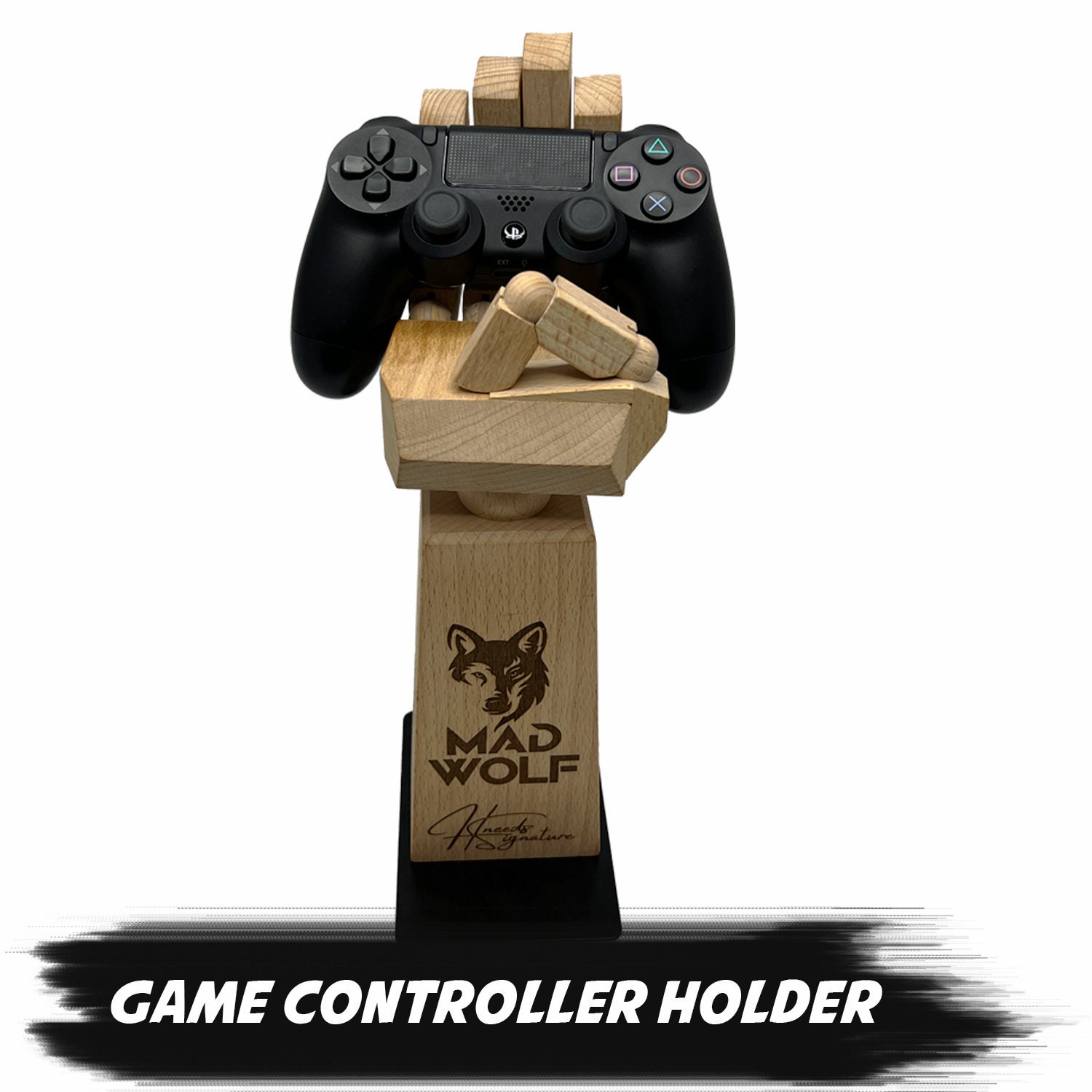 Hneeds Signature Laser Engraved Hand Headset & Gameplay Controller ...