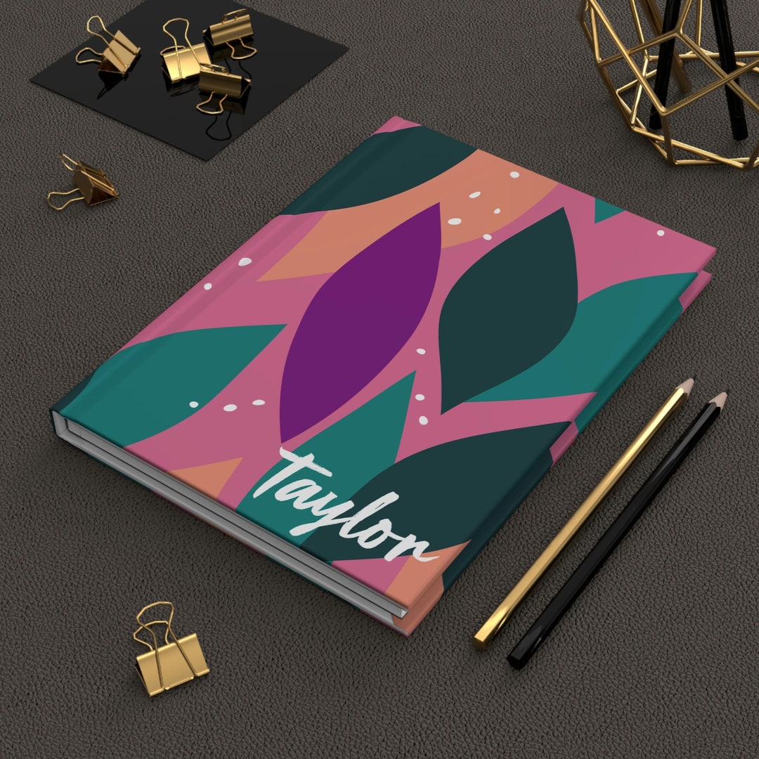 Personalized Journal Notebook Personalized Gift for Her Hardcover ...