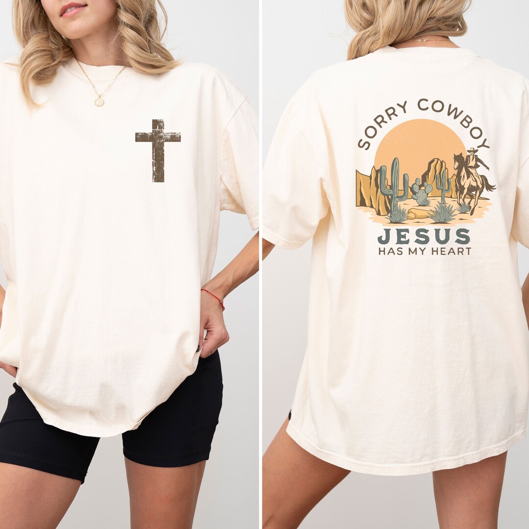 Boho Western Christian T-shirt, Bold Christian T Shirt, Vintage Western ...