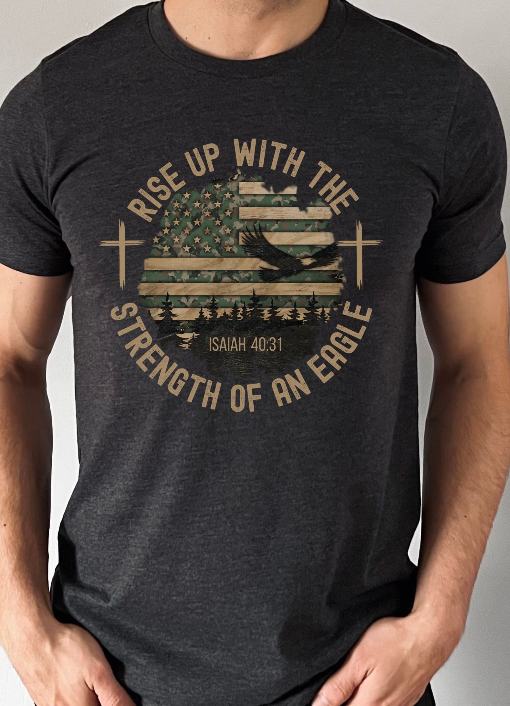 Bold Christian T Shirt Guys Christian Shirt for Dad Isaiah - Etsy