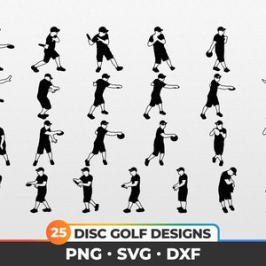 Disc Golf Vector Bundle Disc Golf SVG Disc Golf PNG Disc - Etsy