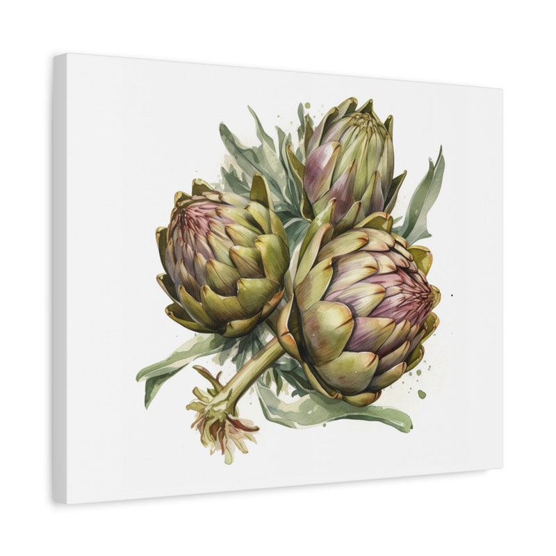 Botanical Canvas - Etsy