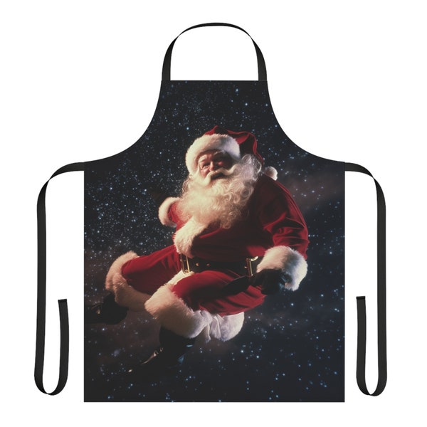 Santa Apron - Etsy