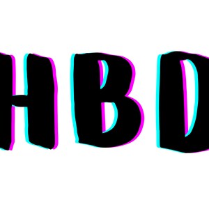 HBD Printable Birthday Card - Etsy