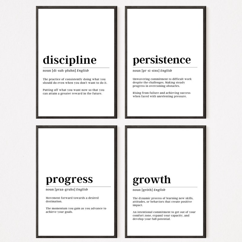 Definition Print - Etsy