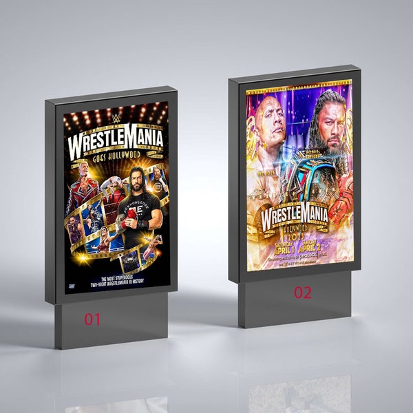 Wwe Wrestlemania 39 Poster - Etsy