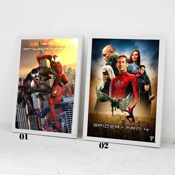 Spider Man 4 Poster - Etsy