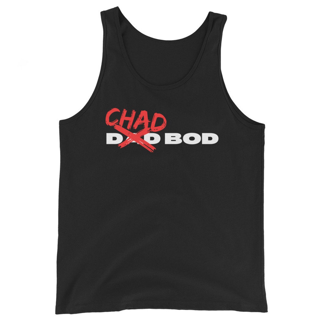 Chad Bod Tank Top Gigachad Tank Gym Shirt Funny Shirts - Etsy