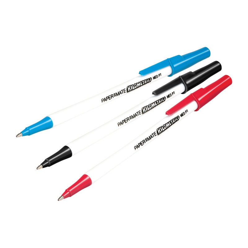 Papermate Kilometrico Ballpoint Pen Medium Assorted Col - Etsy