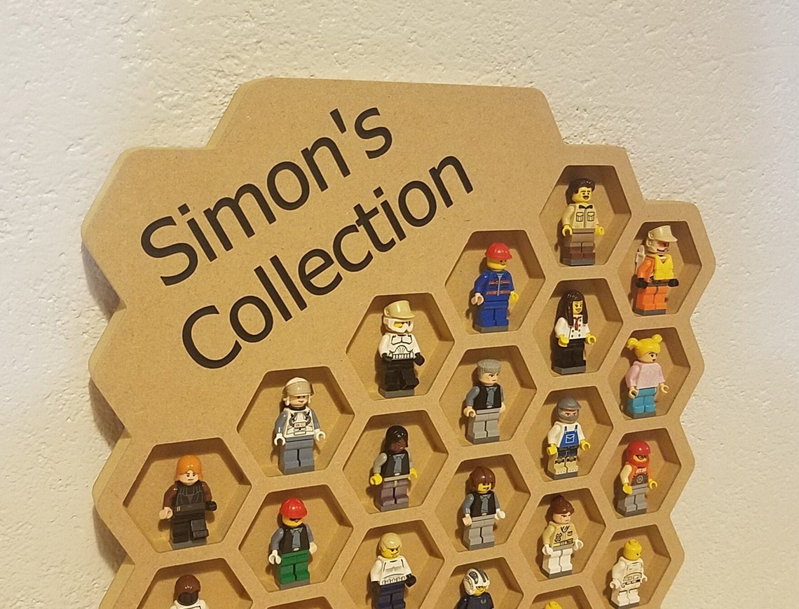 Personalized Boy Gift for Boy Minifig Display Organizer Minifigure ...