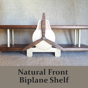 Classic Airplane Shelf Biplane Shelf Airplane Wood Biplane Airplane ...