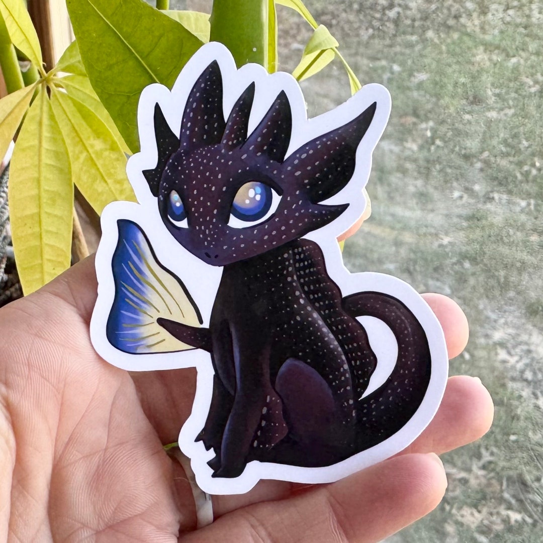 Gem Tang Dragon Vinyl Sticker - Etsy