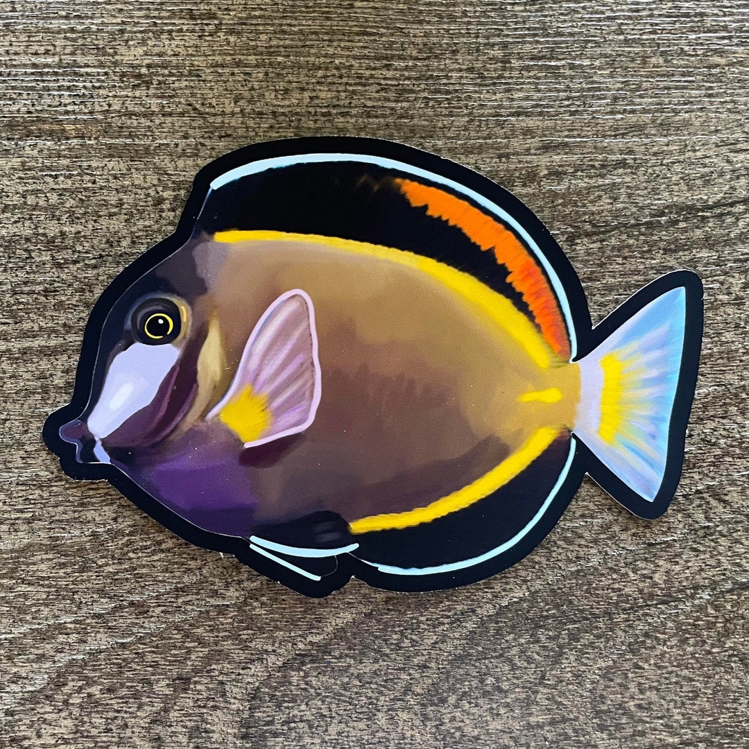 Customizable Powder Brown Tang Vinyl Sticker - Etsy