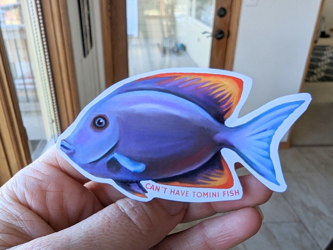 Tomini Tang Fish Magnet - Etsy