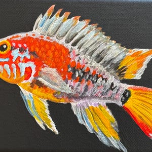 Custom Fish Mini Painting! - Etsy