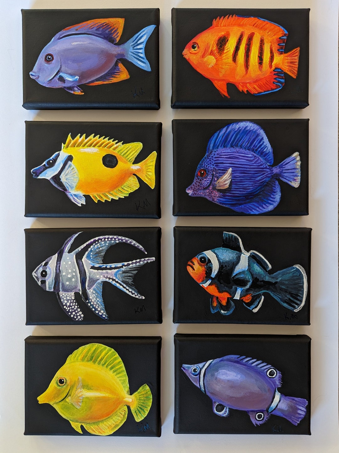 Custom Fish Mini Painting! - Etsy