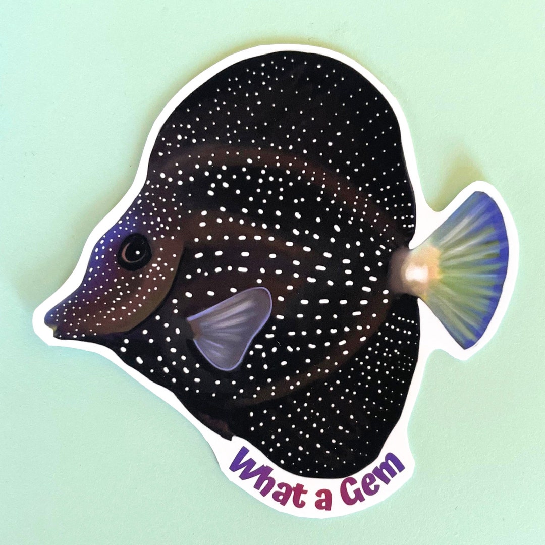 Gem Tang Pun Vinyl Sticker - Etsy