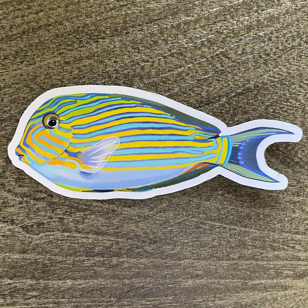 Customizable Clown Tang Vinyl Sticker - Etsy