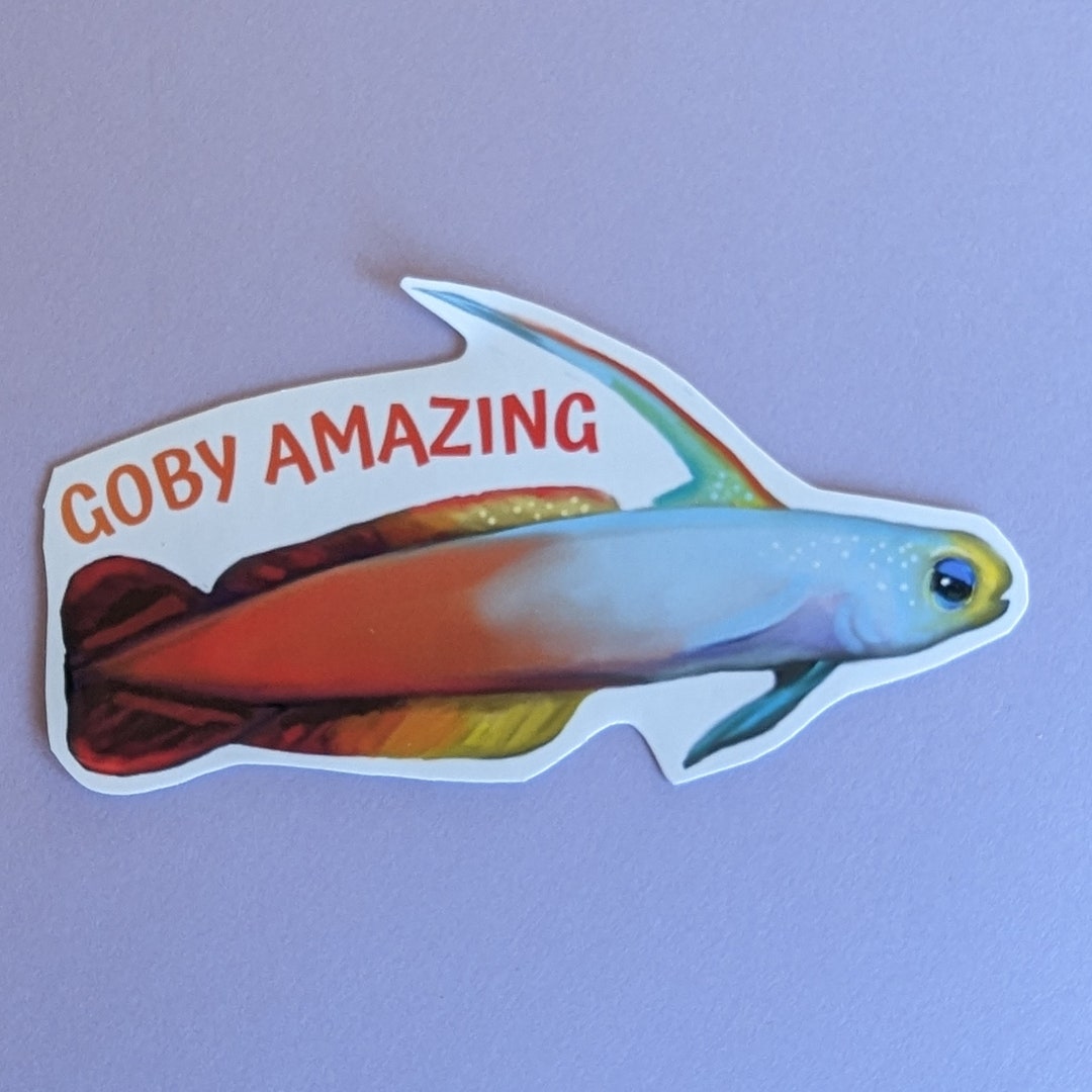 Firefish Goby Amazing Vinyl Sticker - Etsy