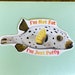 Funny Dogface Puffer Fish Vinyl Sticker - Etsy