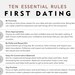 FIRST DATING, 10 Essential Rules, Overview Reminder, Essential ...