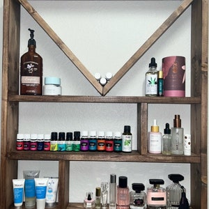 Handmade Essential Oil Shelf - Etsy