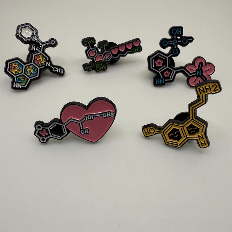Chemistry Enamel Pin - Etsy