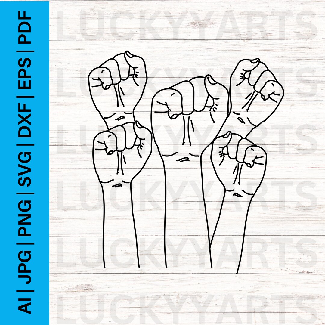 Unity Svg, Power Svg, Hands Svg, Girls Power Svg, Boys Power Svg, Fists ...