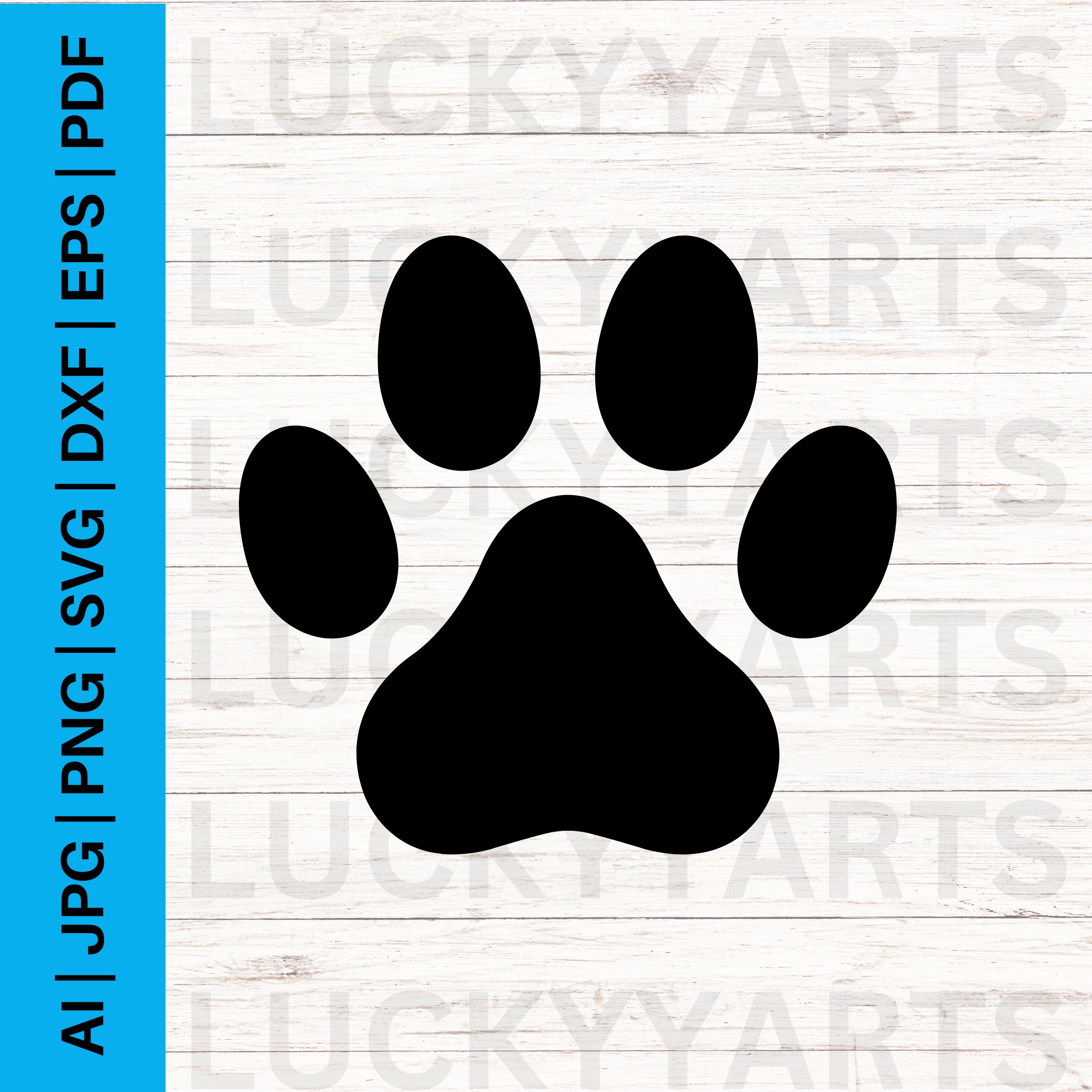 Paw Svg Dog Paw Svg Paw Silhouette Animal Paw Cricut - Etsy Australia
