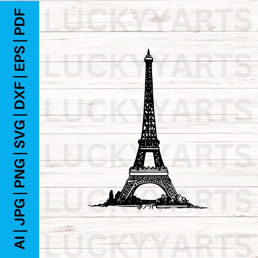 Eiffel Tower Svg, Eiffel Svg, Tower Svg, Paris Svg, Eiffel Tower Cricut ...