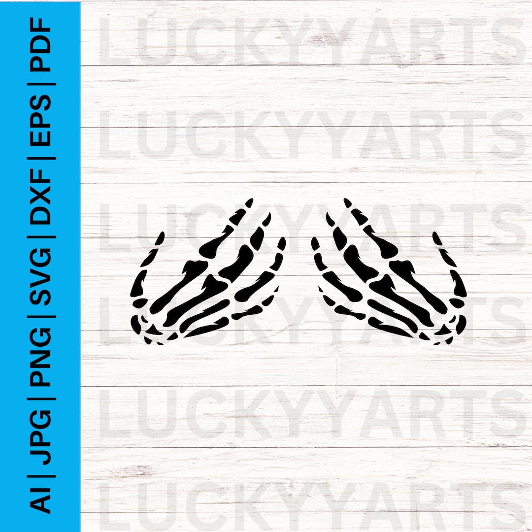 Skeleton Svg, Skeleton Hand Grab Svg, Skeleton Hands,vector Cut File ...
