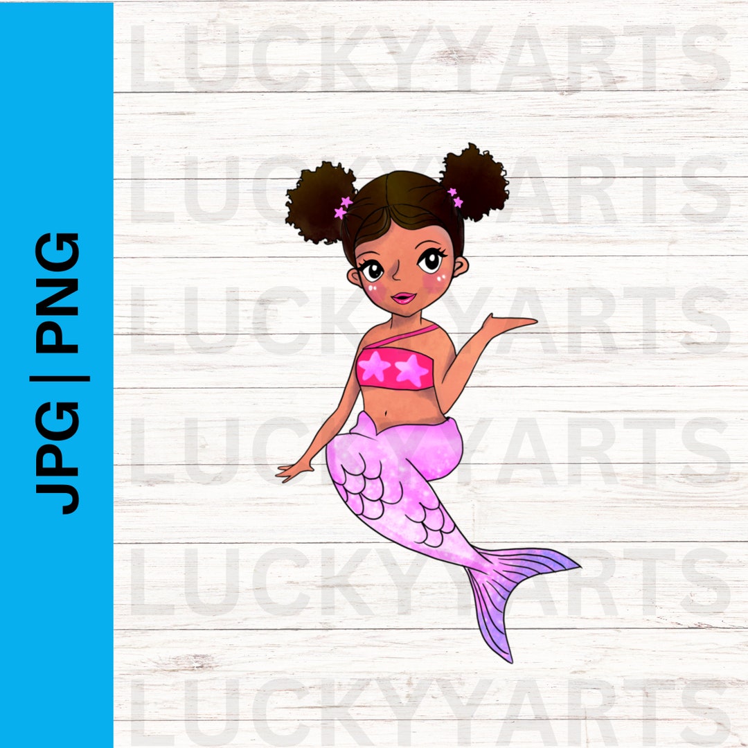 Mermaid Clipart, Kids Clipart, Mermaid Cartoon Png, Mermaid Cartoon ...