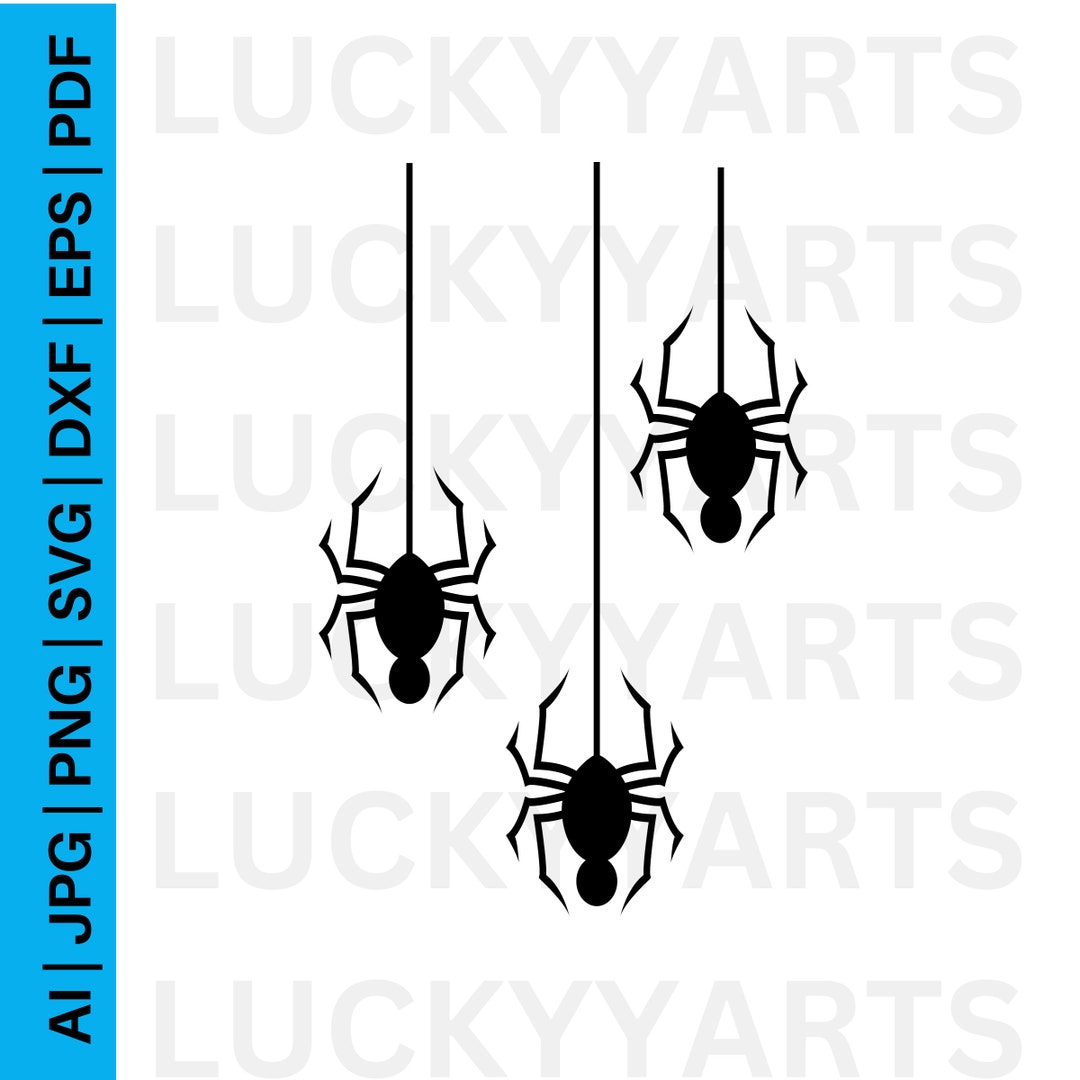 Spiders Svg Spiders Cricut Spiders Vector File Spiders - Etsy UK