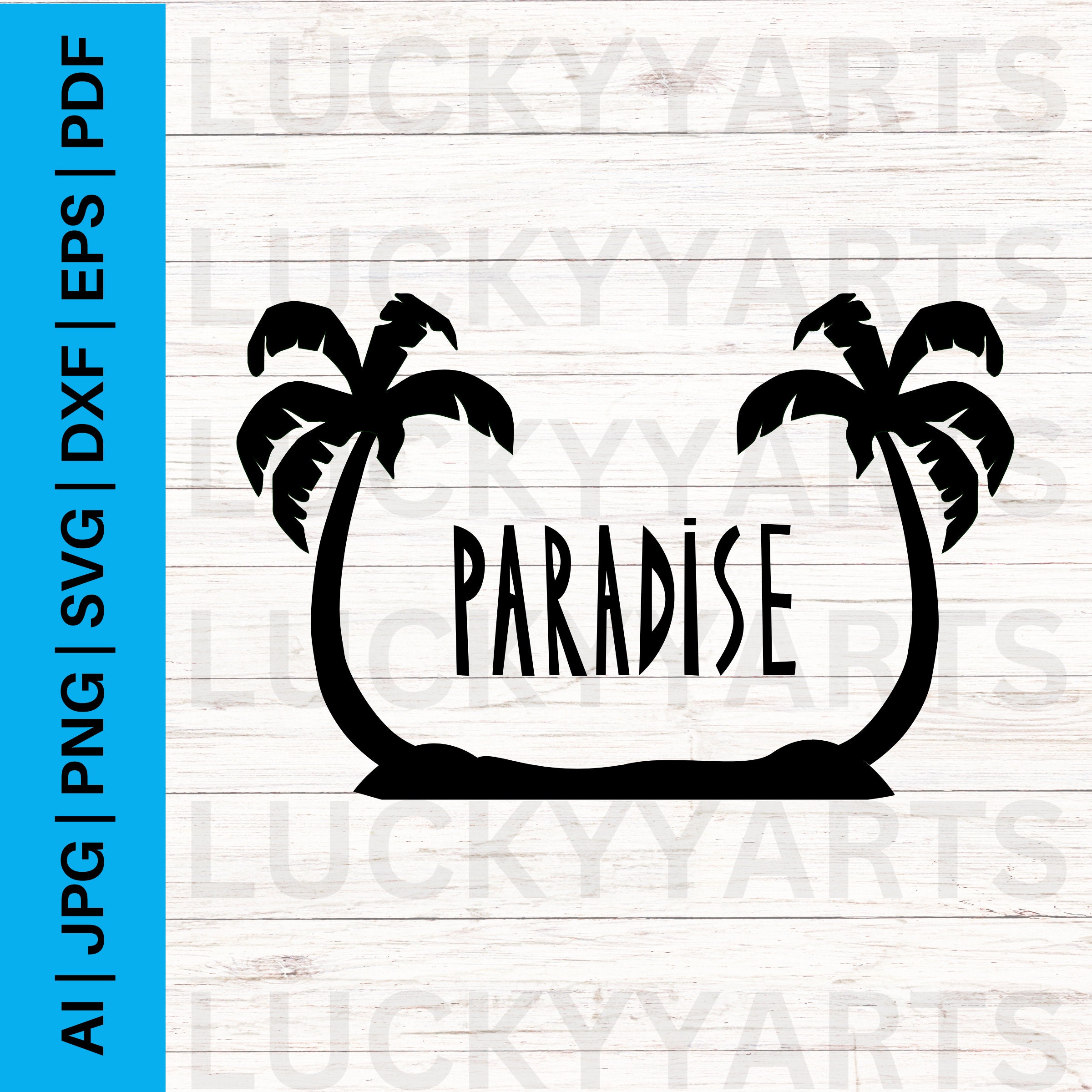 Paradies svg Palmen svg Strand svg Paradies Zeichen svg - Etsy Österreich