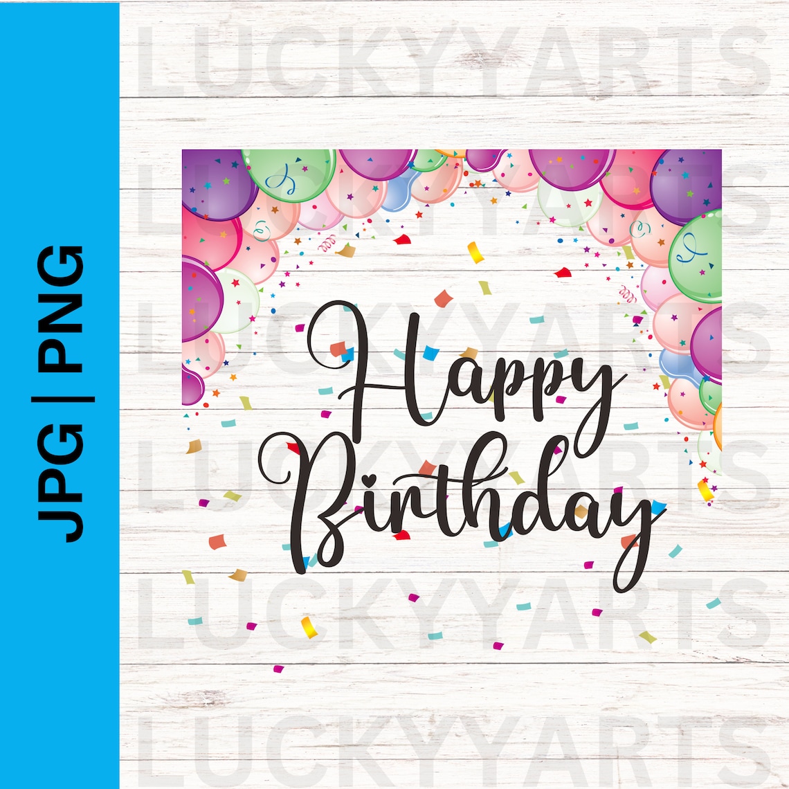 Birthday Clipart Birthday Clipart Balloons Clipart Party - Etsy