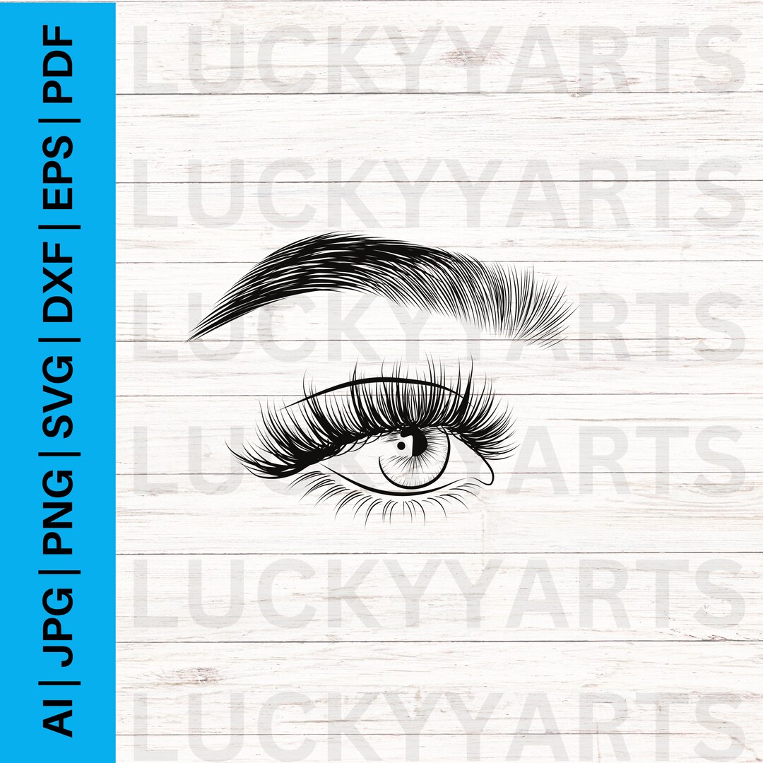 Buy Lashes Svg, Brows Svg, Makeup Svg, Eyes Cricut, Lash Artists Svg ...