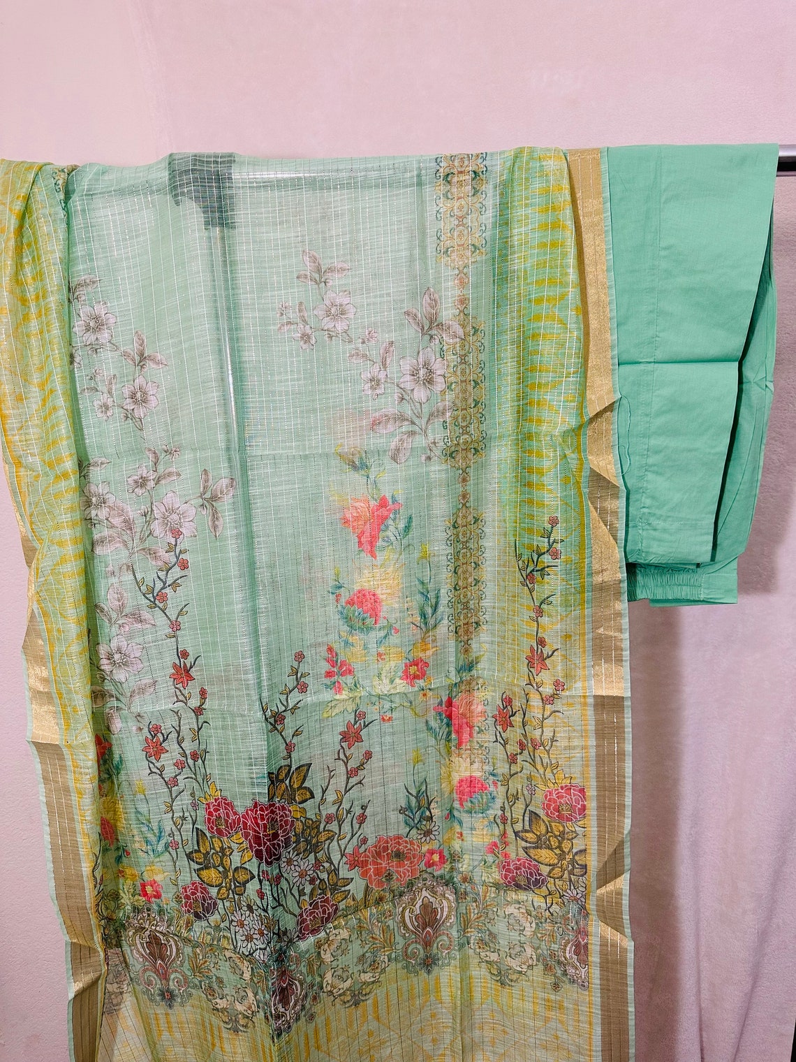 Pakistani Dress,original Bin Saeed Chikankari Embroidered Lawn Dress ...