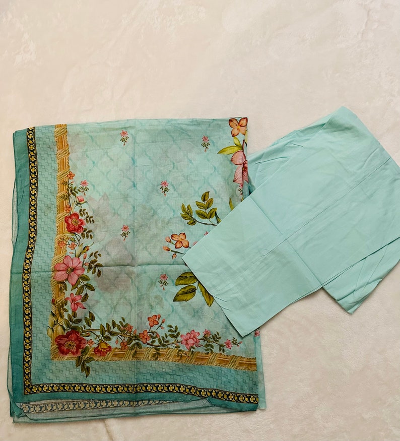 Pakistani Dress, Original Bin Saeed Lawn 3piece Ready to Wear Size ...