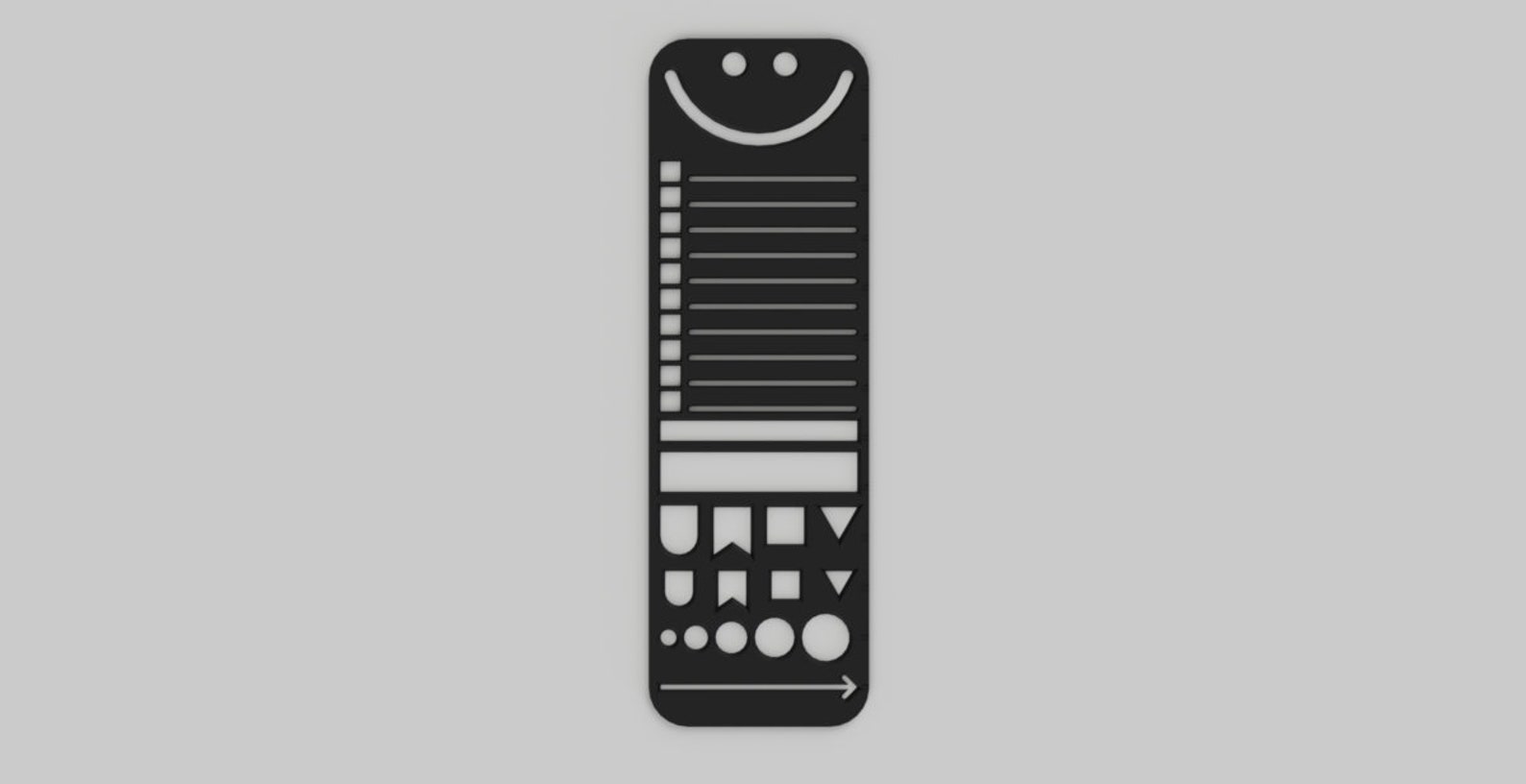 Note Buddy Bullet Journal Stencil Bookmark - Etsy