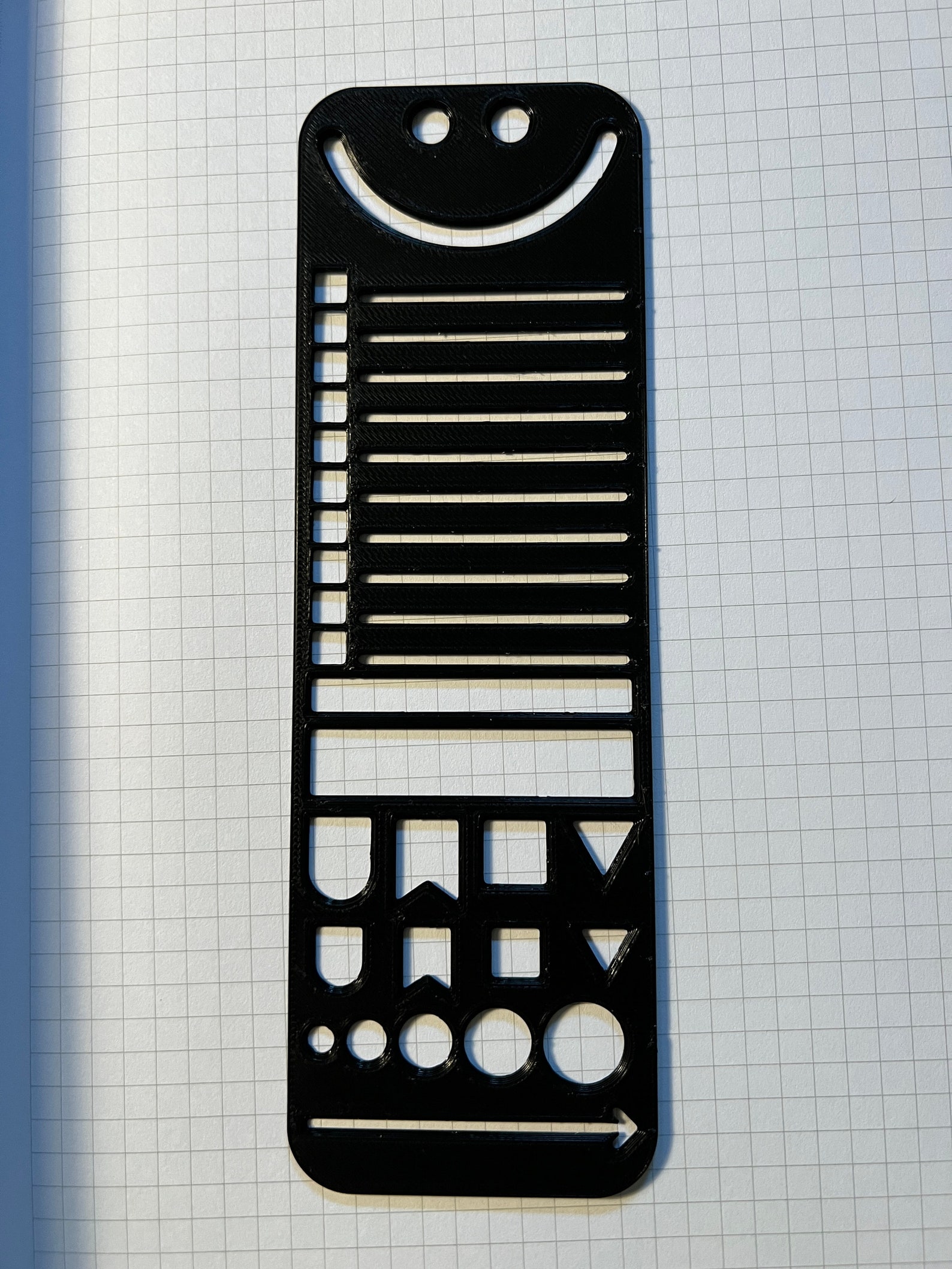 Note Buddy - Bullet Journal Stencil Bookmark - Etsy
