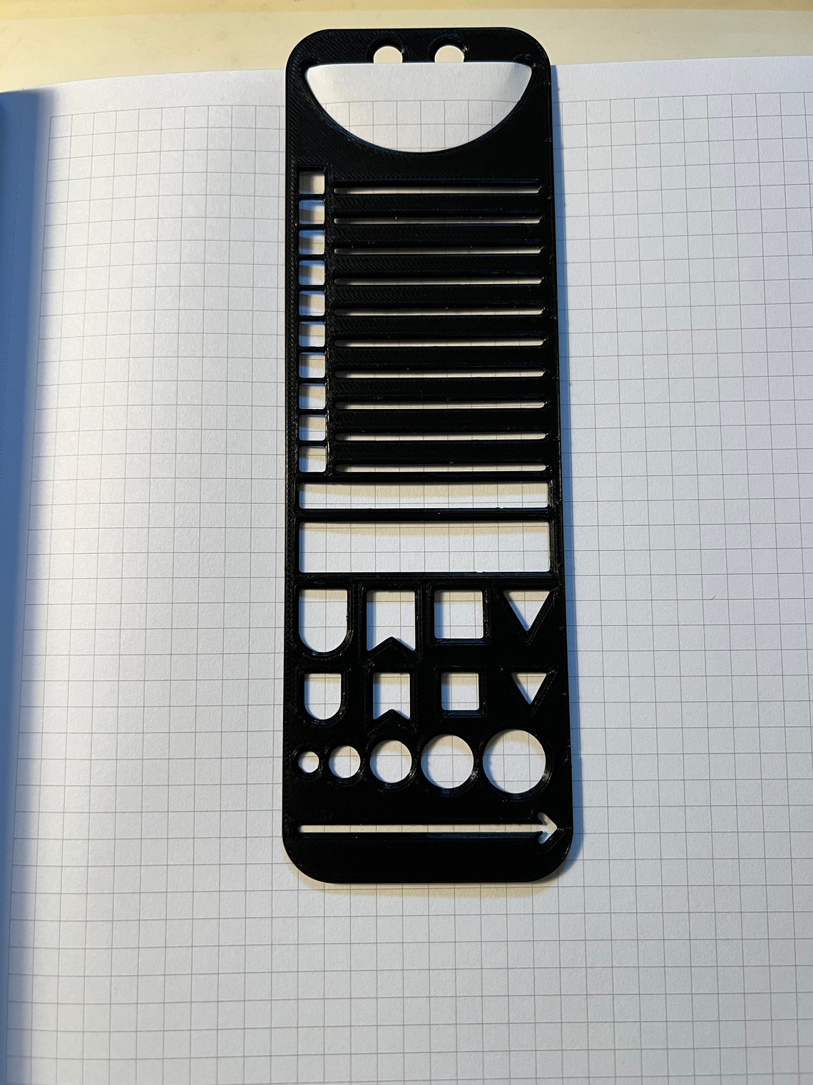 Note Buddy Bullet Journal Stencil Bookmark - Etsy