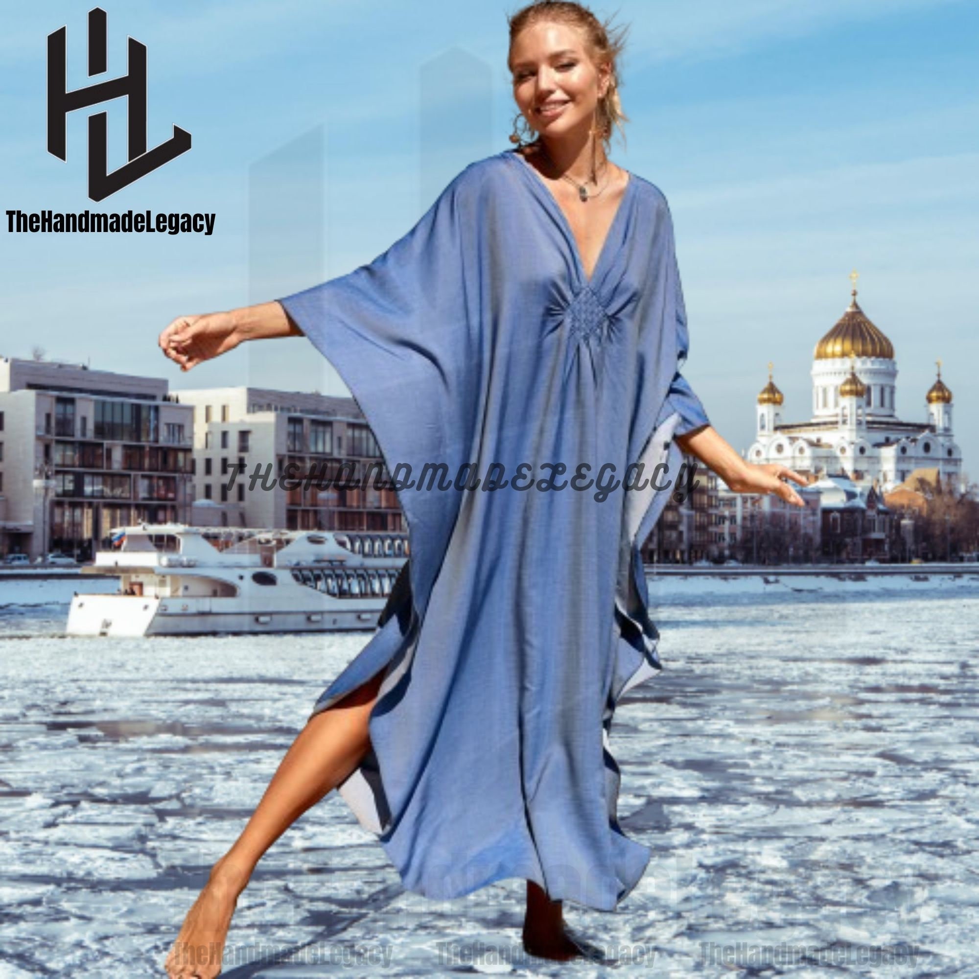 Y2k Women Summer Beachwear Bathing Robe V-neck Batwing Sleeve Plus Size ...