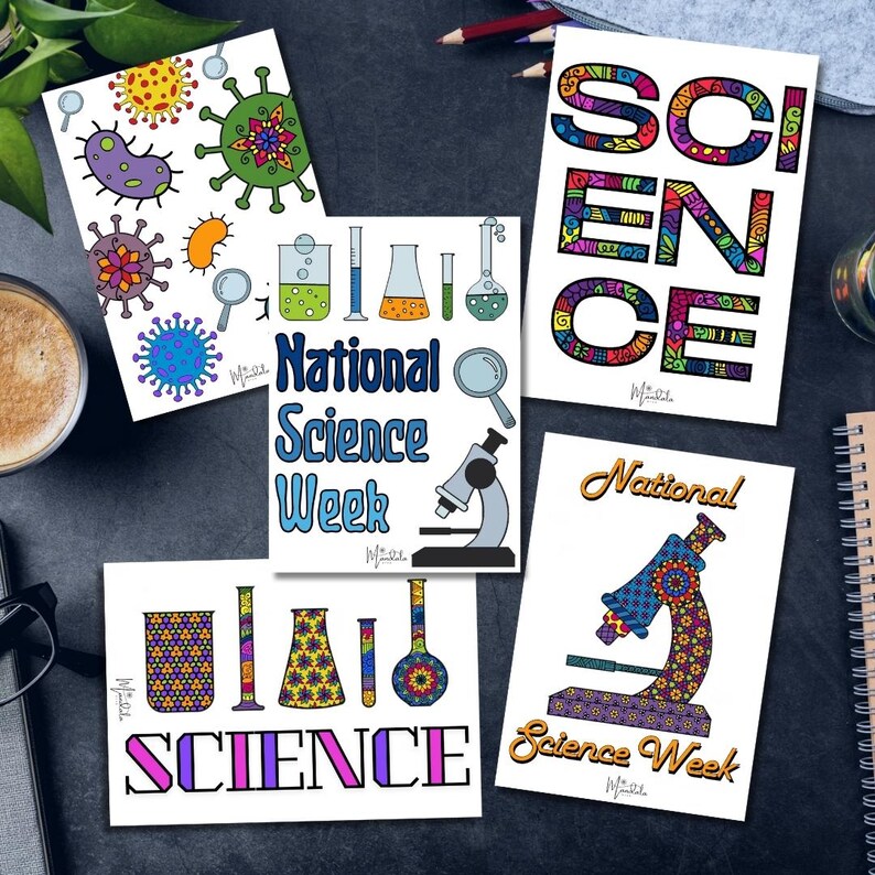 20 Science Coloring Pages, Kids Coloring Pages, Science Activity ...