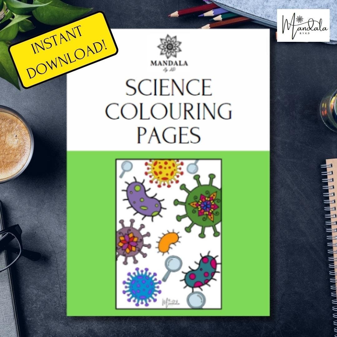 20 Science Coloring Pages, Kids Coloring Pages, Science Activity ...