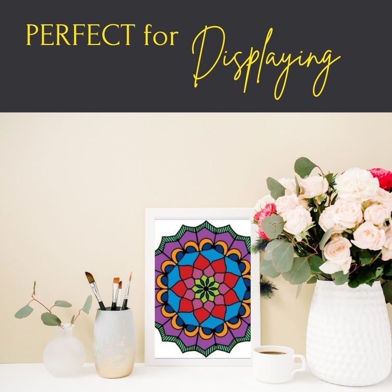 50 Mandala Coloring for Kids, Kids Coloring Book, Instant Download ...