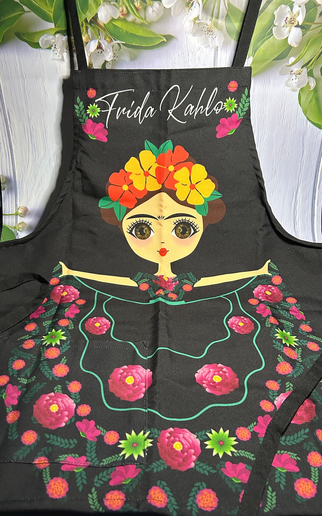 Frida Kahlo Apron: Handmade Double Layer Cooking Apron - Etsy