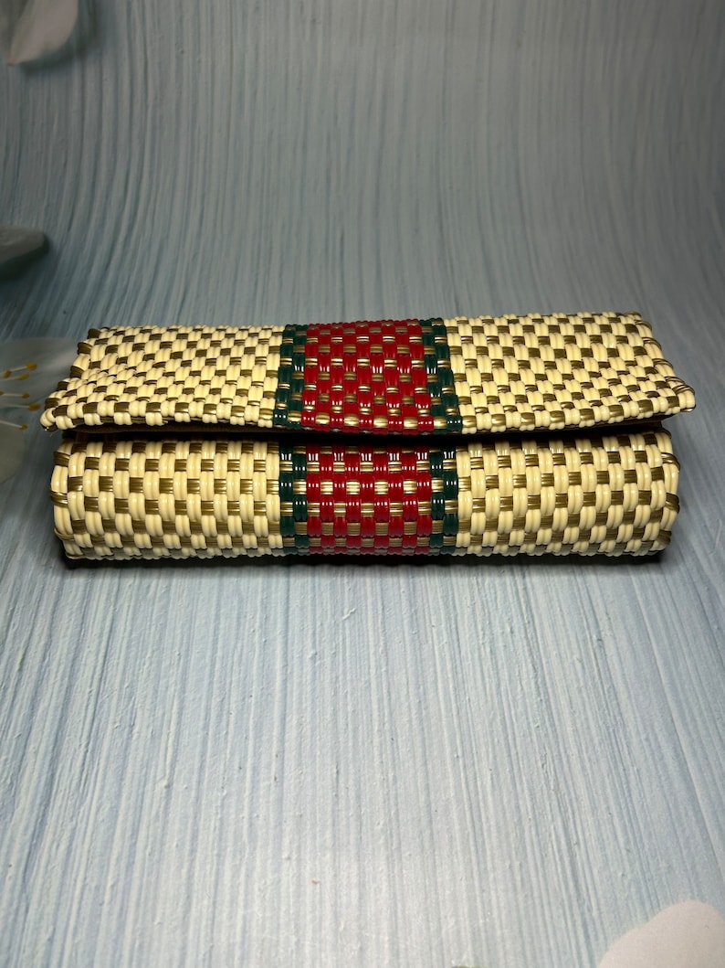 Colorful Recycled Plastic Artisan Wallet, Handcrafted Wallet, Reusable ...