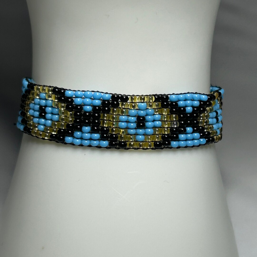 Huichol Bracelets, Huichol Jewelry, Mexican Jewelry, Beaded Jewelry ...