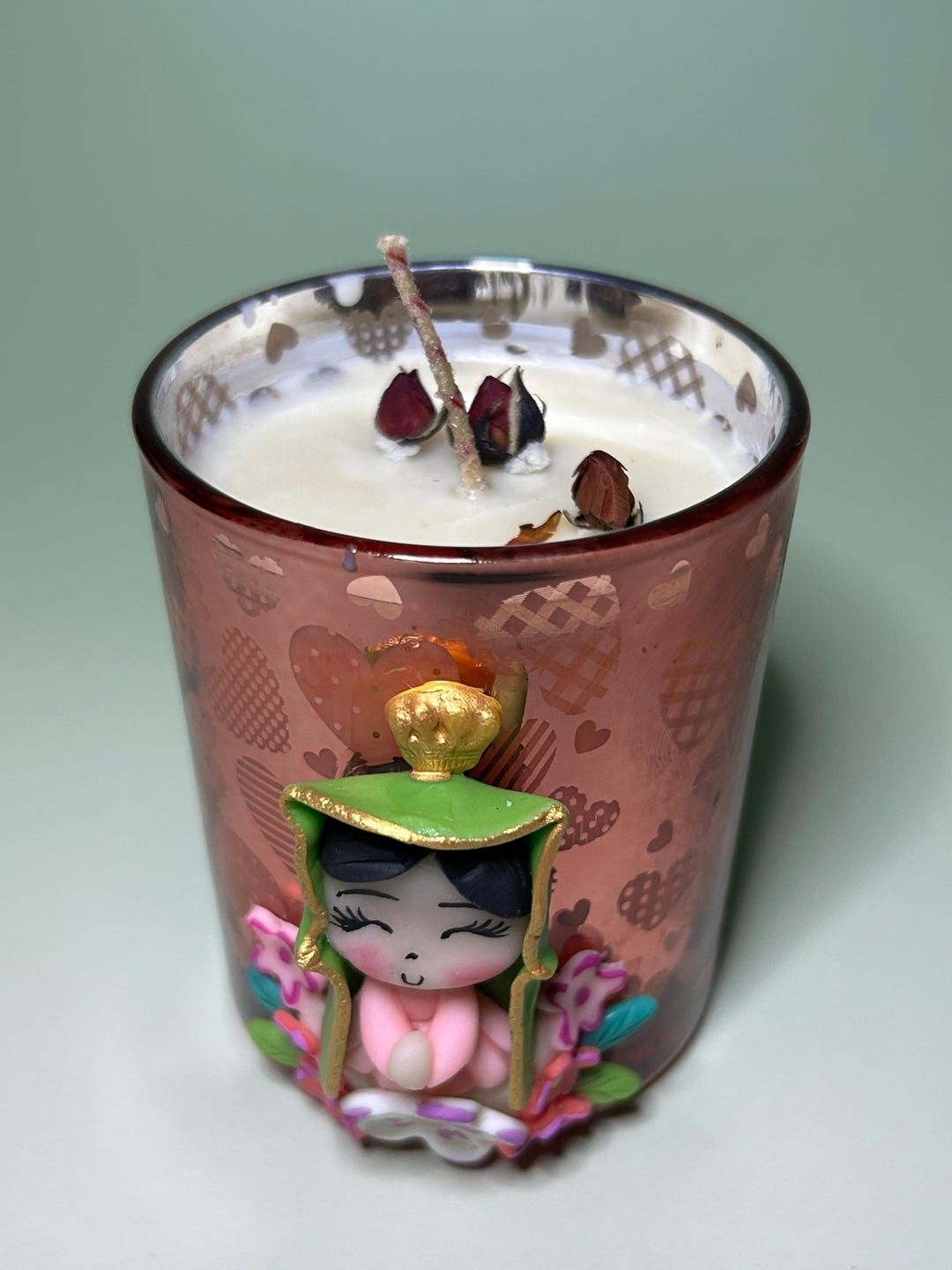 Our Lady of Guadalupe Candle: Artisan Cinnamon Apple Scented Prayer ...